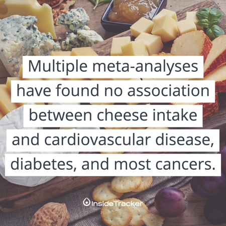 Is cheese bad for cardio?