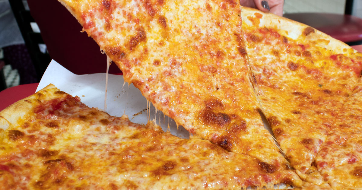 Is cheese pizza a pescatarian?