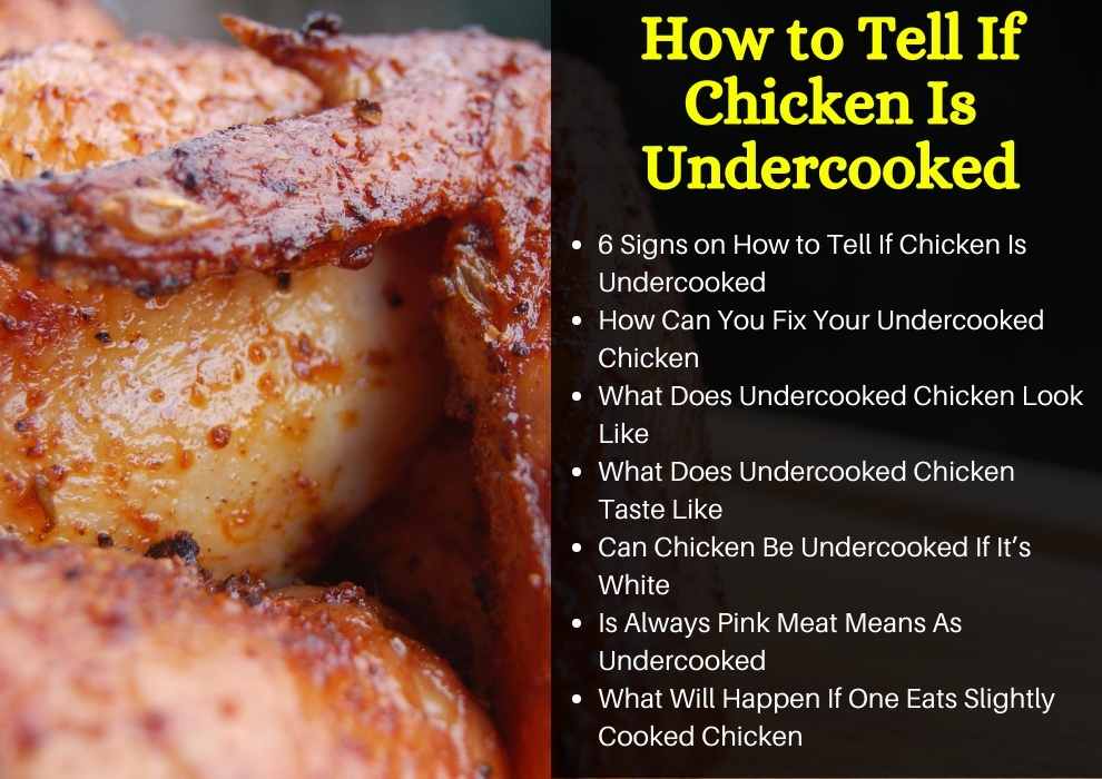 Is chewy chicken undercooked?