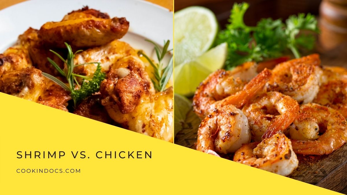 Is chicken breast or shrimp better for you?