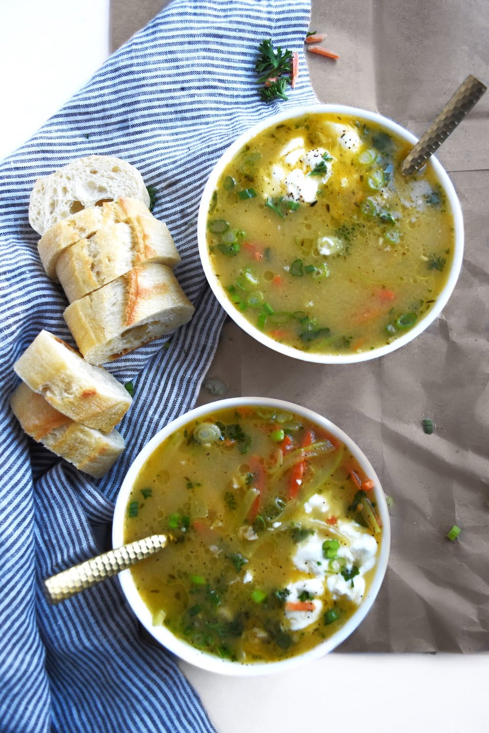 Is chicken broth and garlic good for you?