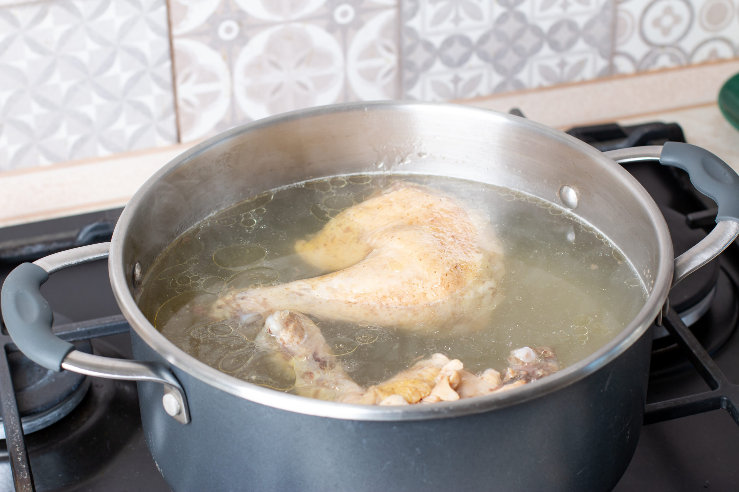 Is chicken broth bad for high cholesterol?