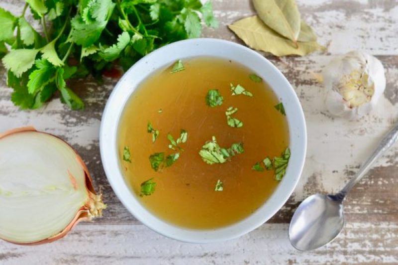 Is chicken broth good for healing?