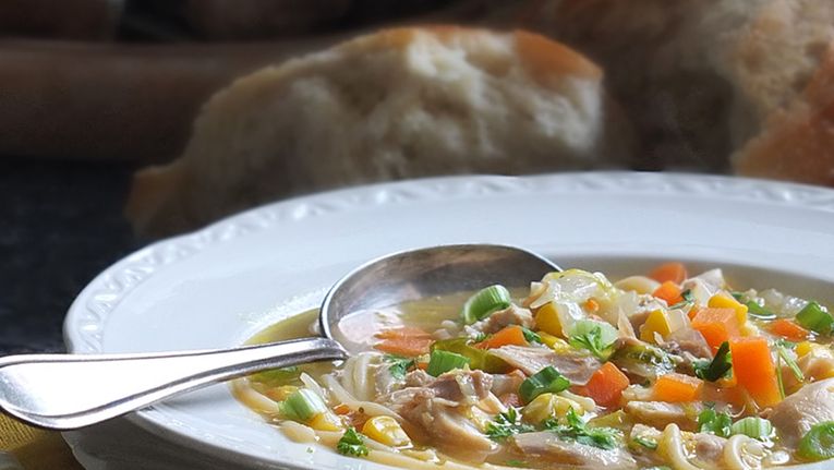 Is chicken noodle soup good for drinking?