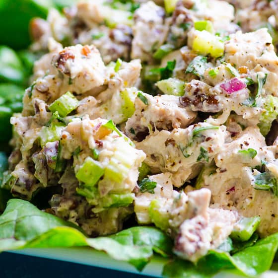 Is chicken salad considered healthy?