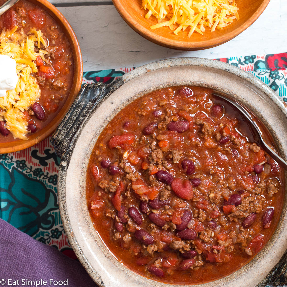Is chili with beans chili?