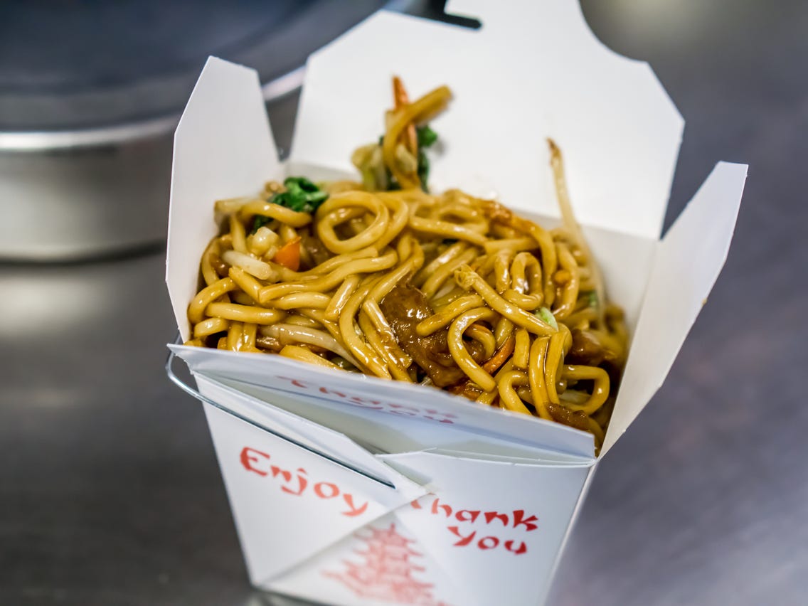 Is Chinese food popular in the United States?