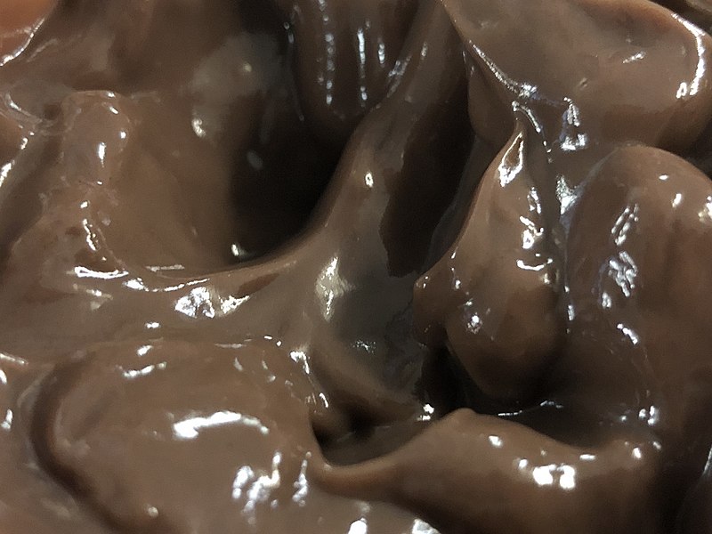 Is chocolate pudding considered a liquid?