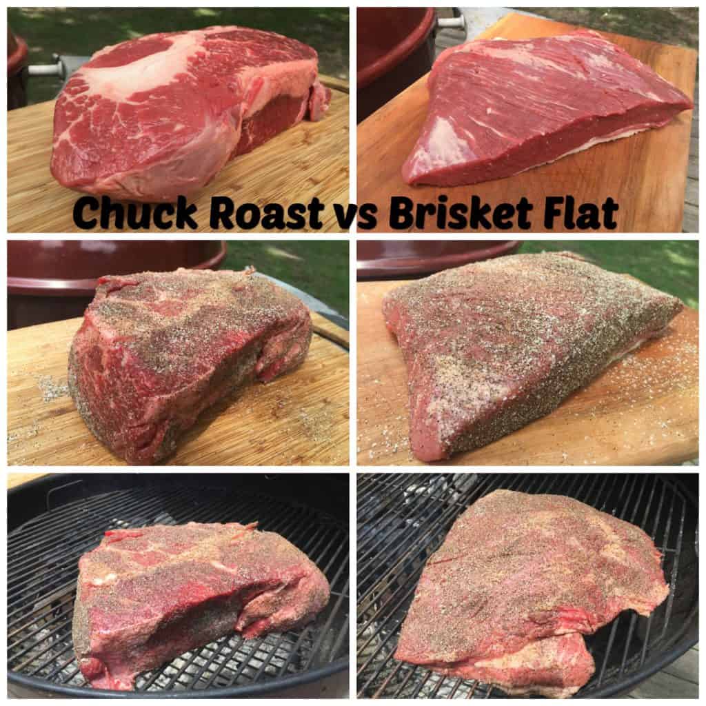 Is chuck roast the same as brisket?