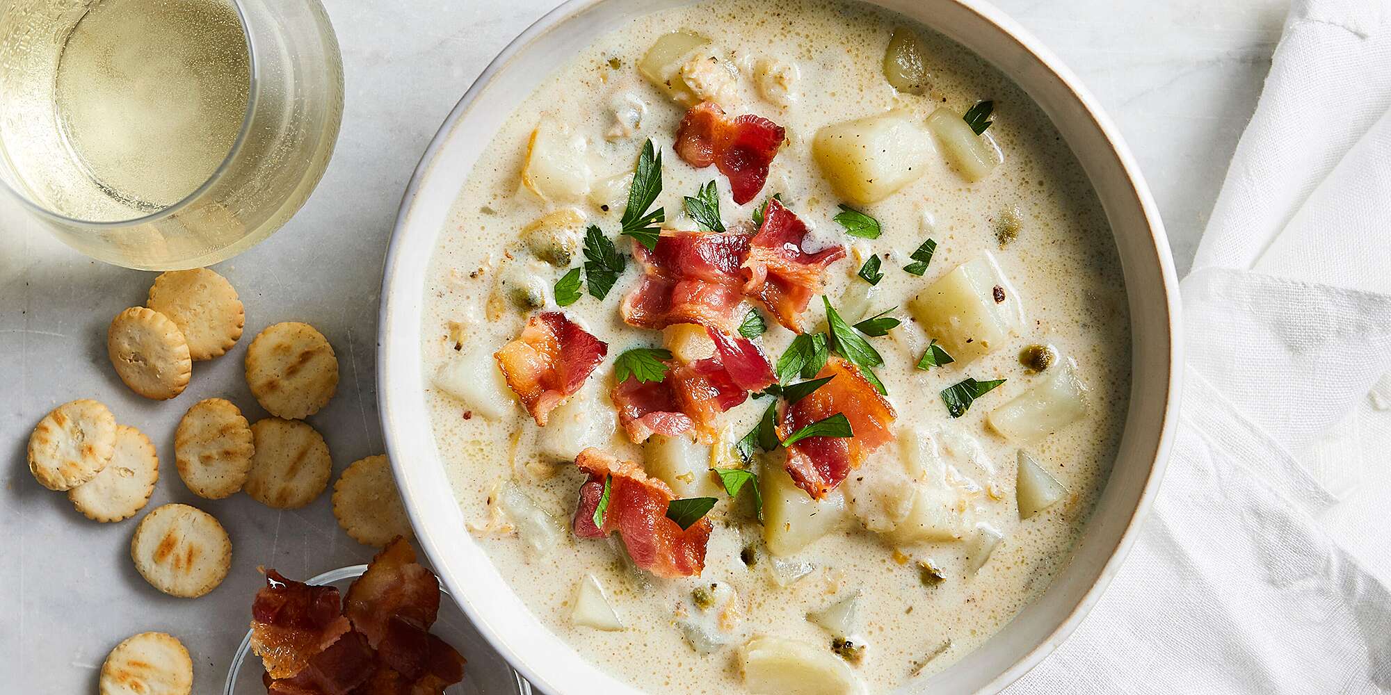 Is clam chowder a comfort meal?