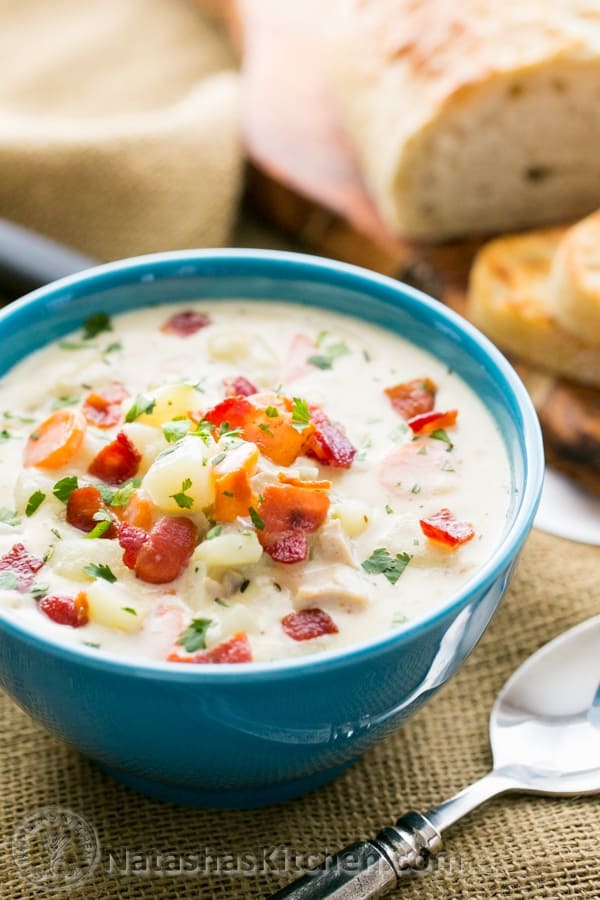 Is clam chowder a cream soup?