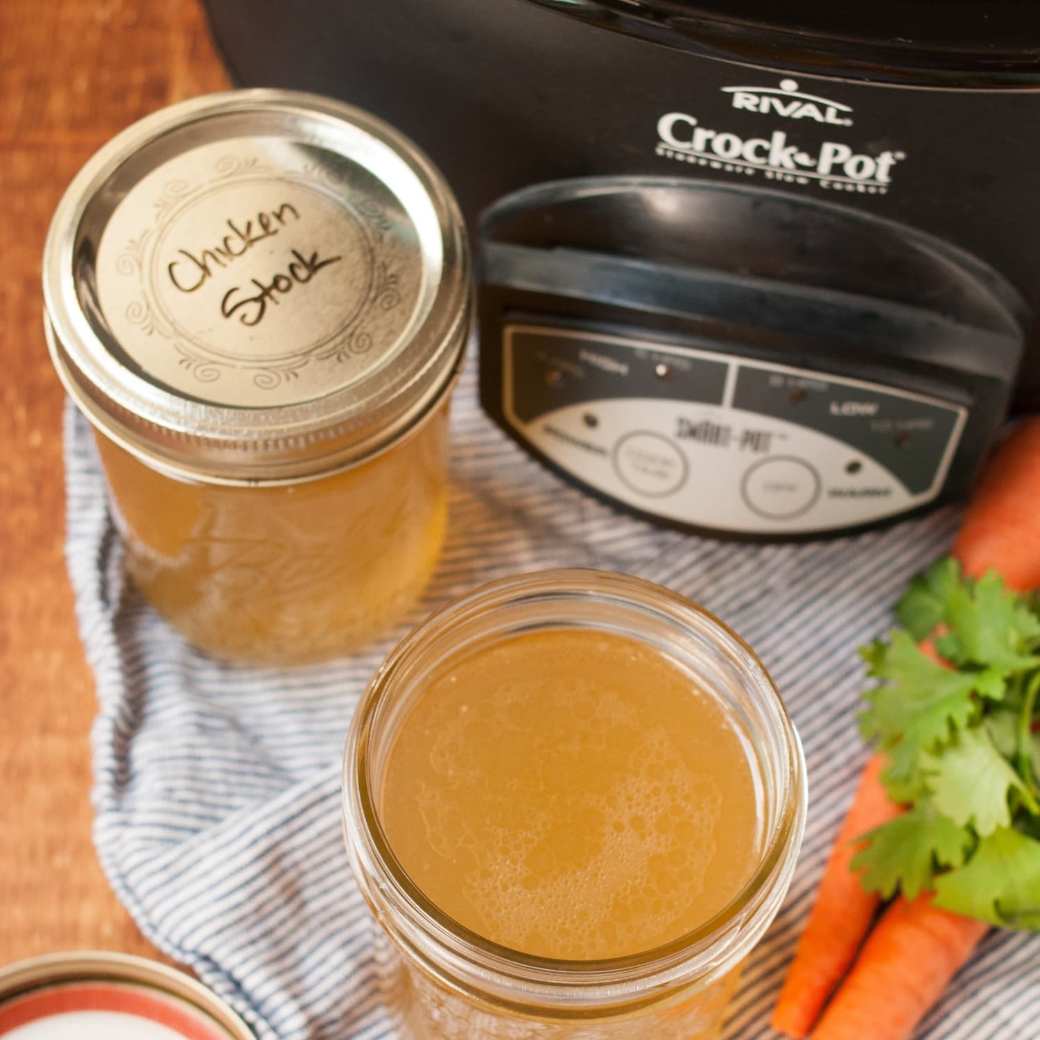 Is Cloudy chicken broth OK?