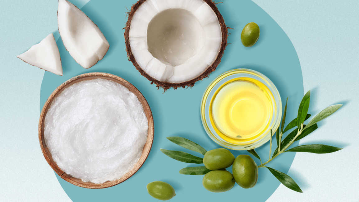 Is coconut oil better than olive oil for frying?