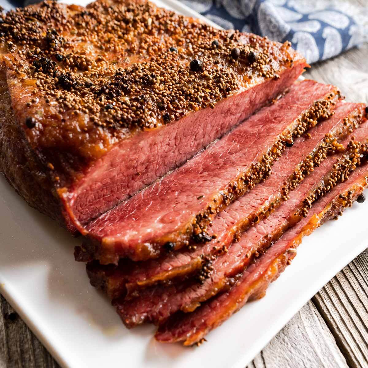 Is corned beef brisket already cooked?