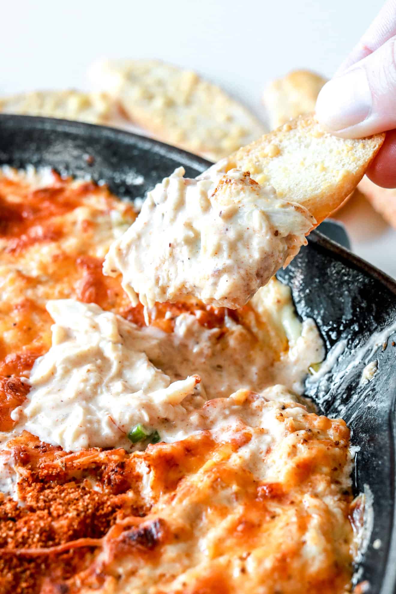 Is Crab Dip high in calories?