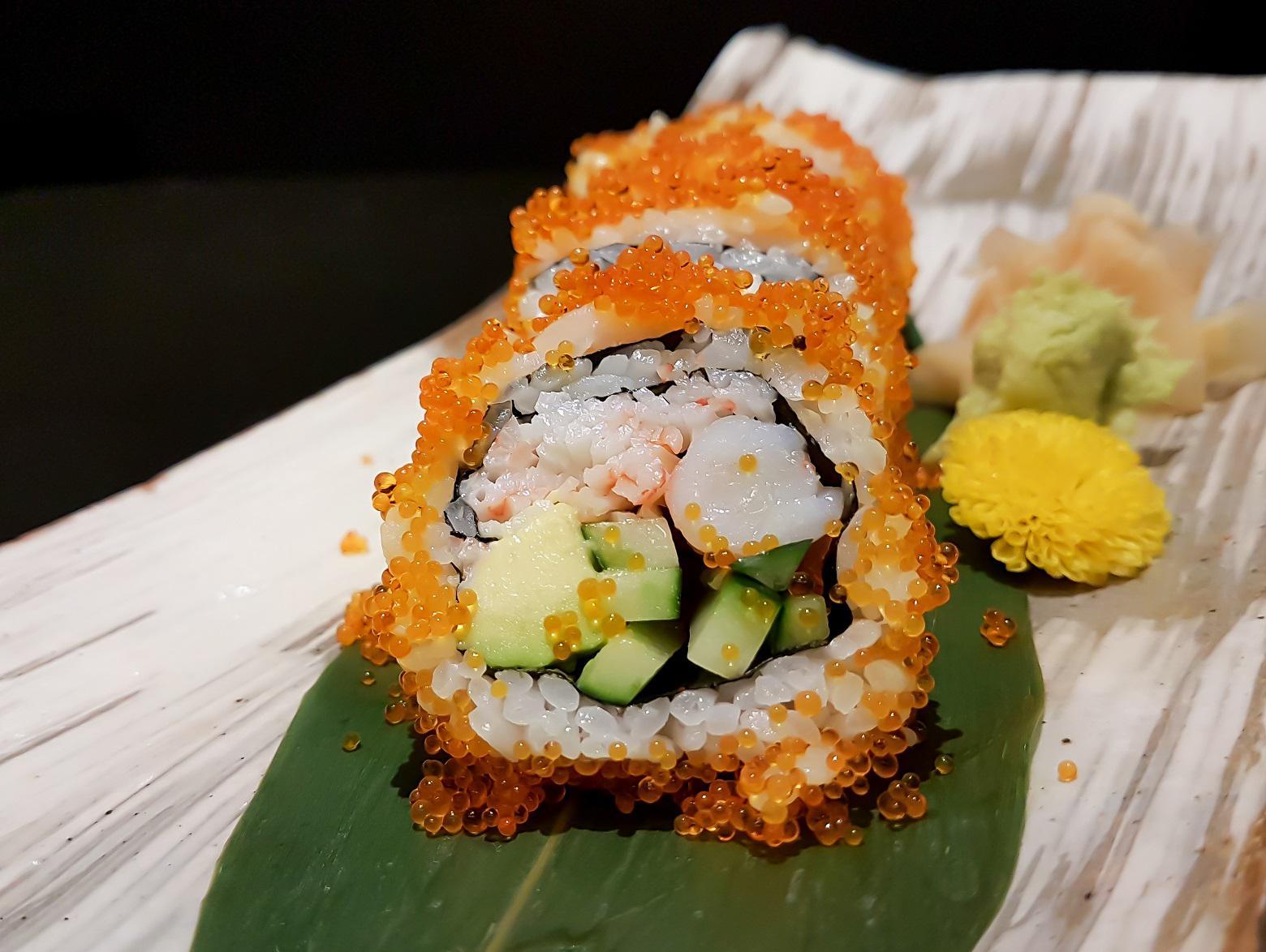 Is crab in sushi raw?