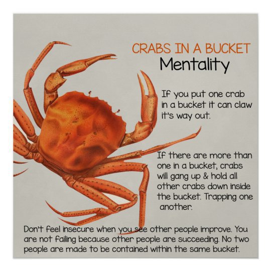 Is crab mentality true in crabs?