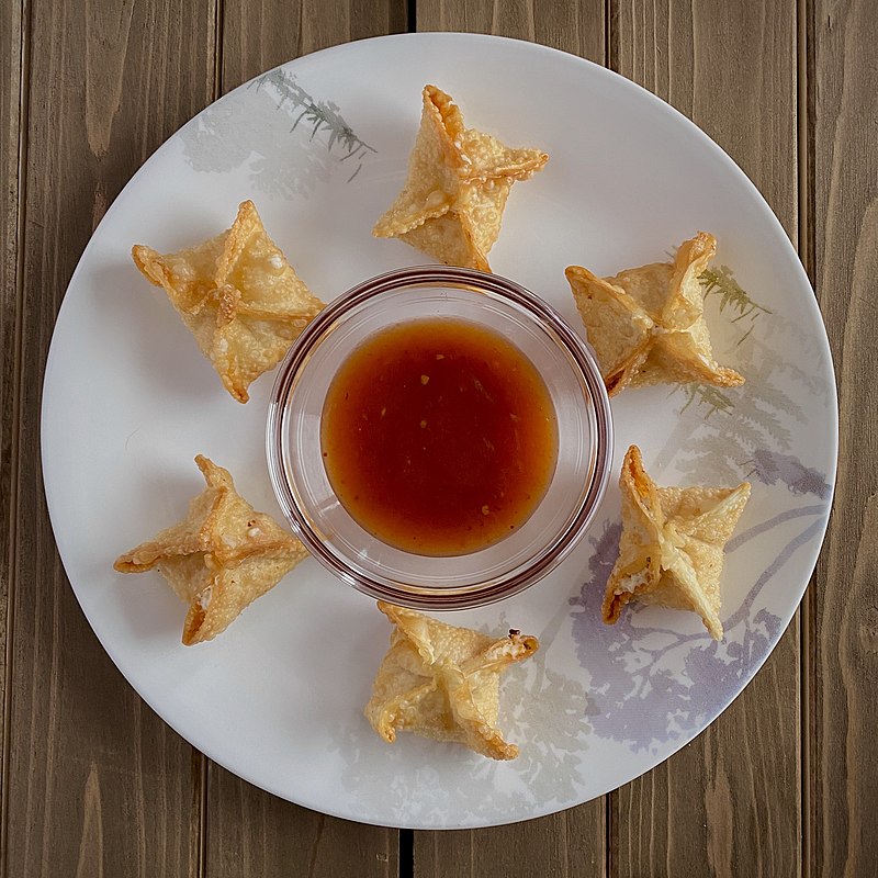 Is crab rangoon a traditional Chinese dish?