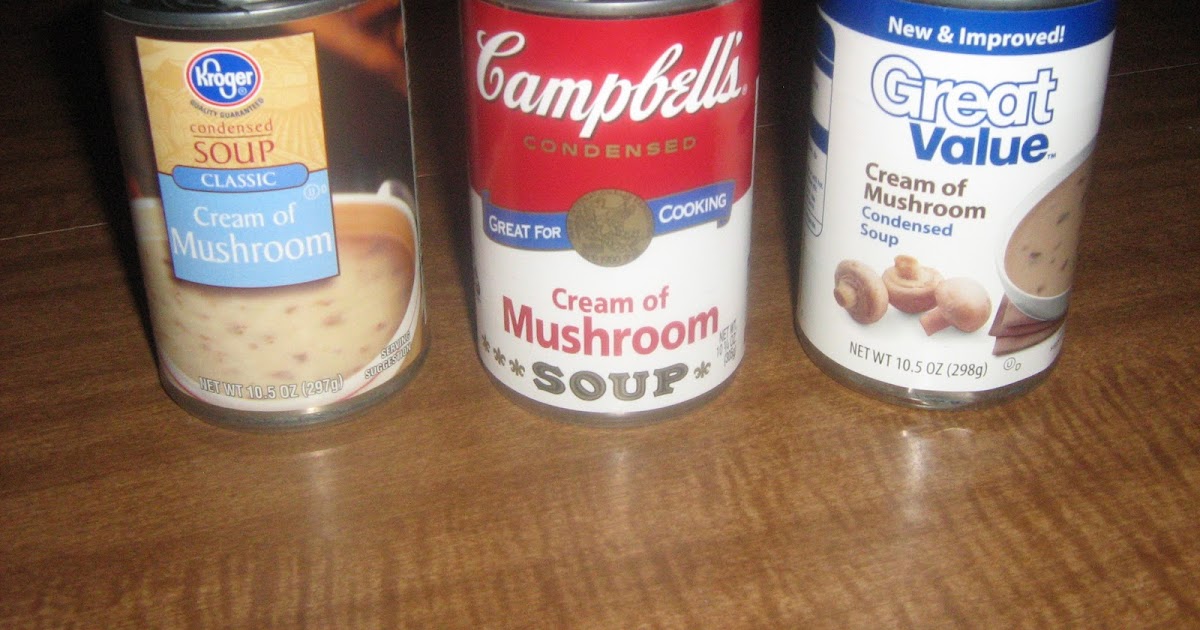 Is cream of mushroom soup better than canned soup?