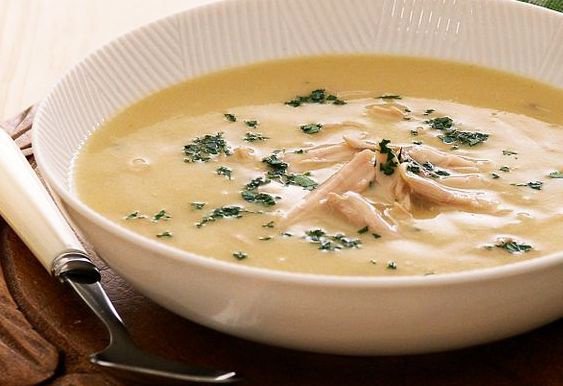 Is creamy soup good for nausea?