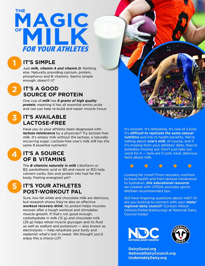 Is dairy good for athletes?