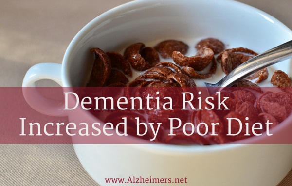 Is dementia caused by poor diet?