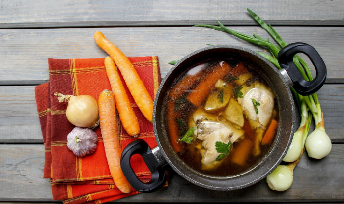 Is drinking chicken soup healthy?