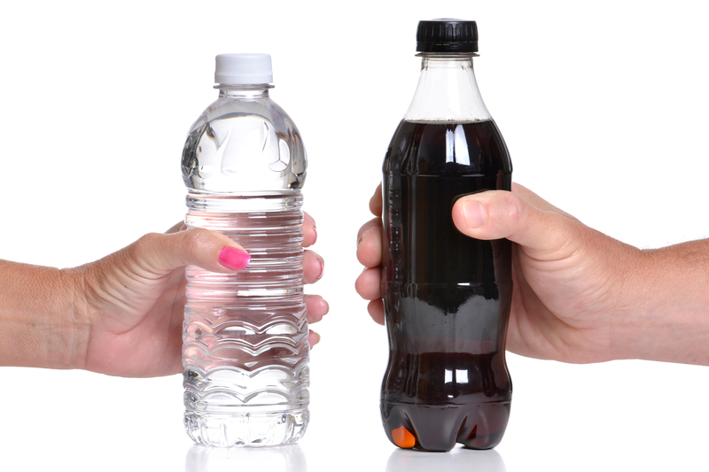 Is drinking soda the same as drinking water?