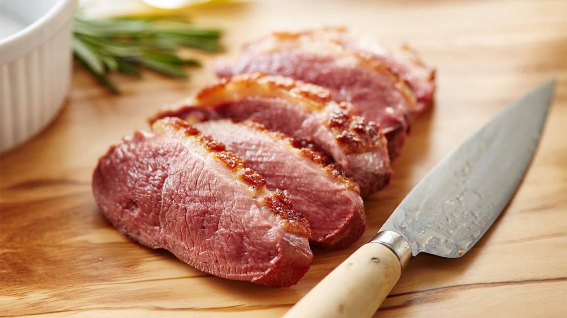 Is duck meat healthier than beef?