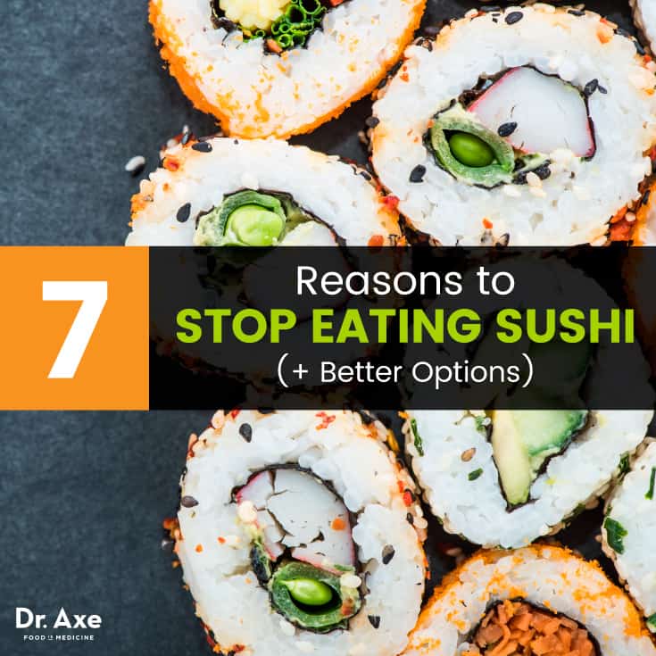 Is eating a lot of sushi healthy?