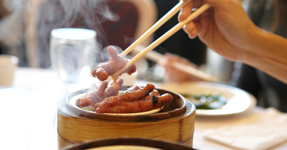 Is eating chicken feet normal?