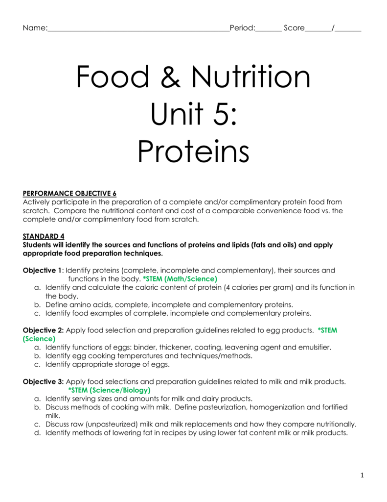 Is egg and milk a complementary protein?