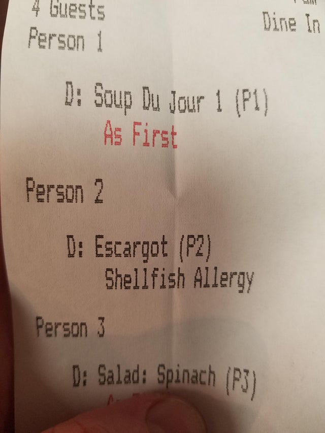 Is escargot a shellfish allergy?