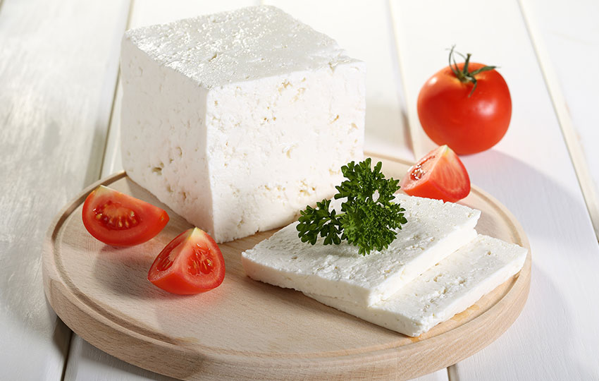 Is feta a milk product?