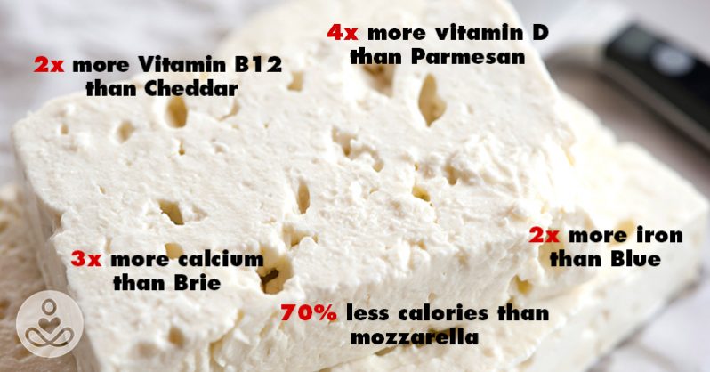 Is feta cheese healthier than cow cheese?