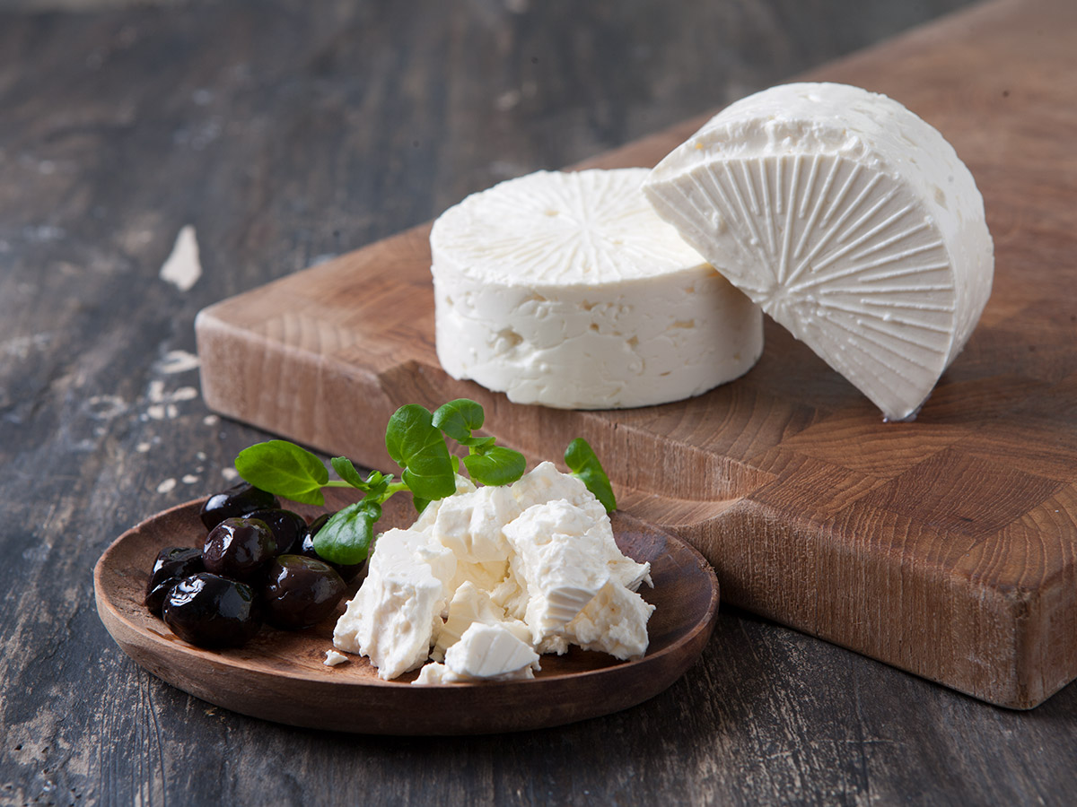 Is feta cheese white cheese?