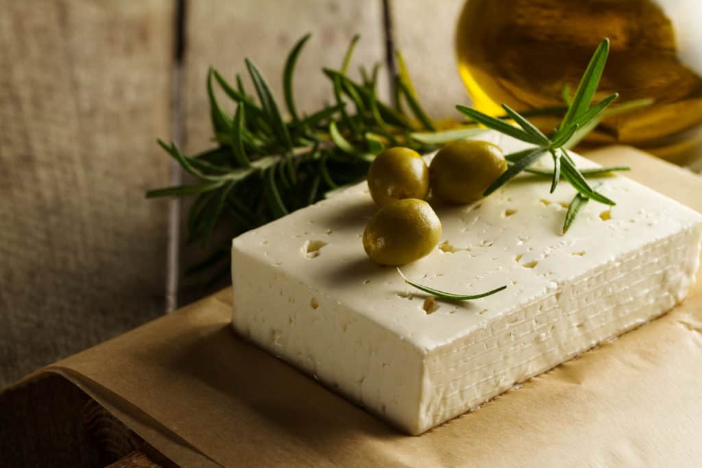 Is feta high in lactose?