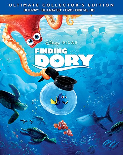 Is Finding Dory on DVD and Blu-ray?