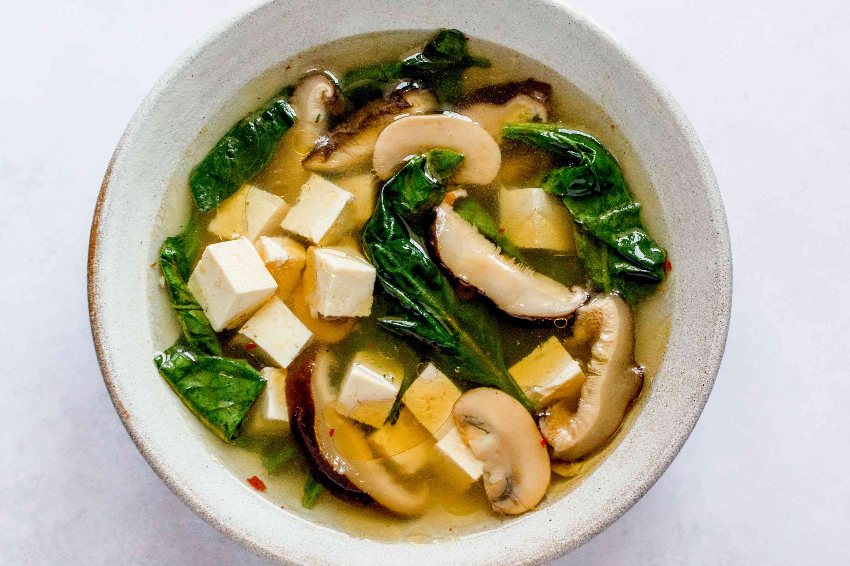 Is firm tofu good for soup?
