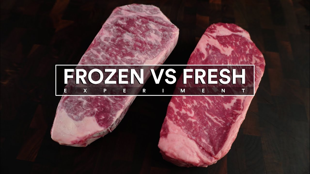 Is flash frozen steak as good as fresh?