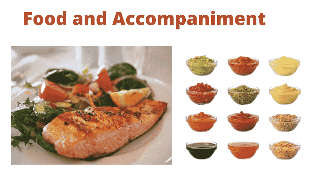 Is food item or accompaniment important in food service?