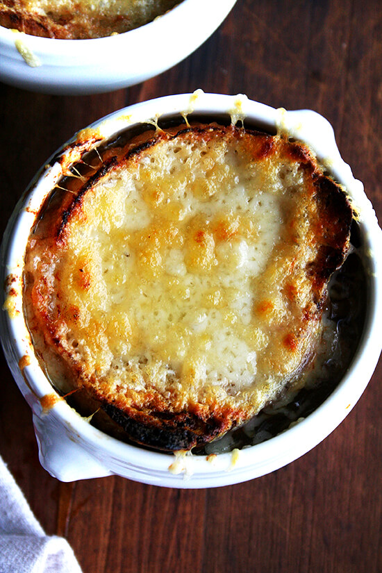 Is French onion soup supposed to be watery?