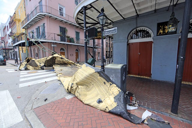 Is French Quarter open after Ida?