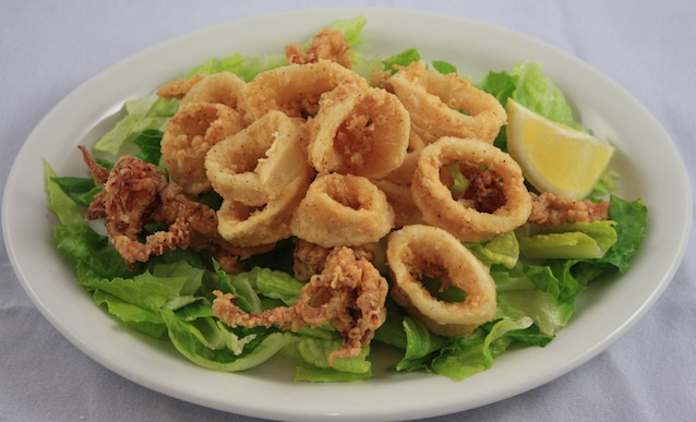 Is fried calamari a finger food?
