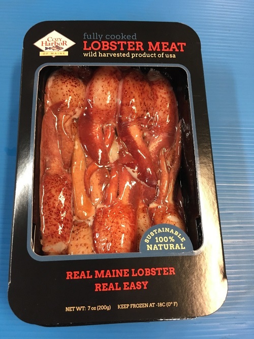 Is frozen lobster meat cooked?