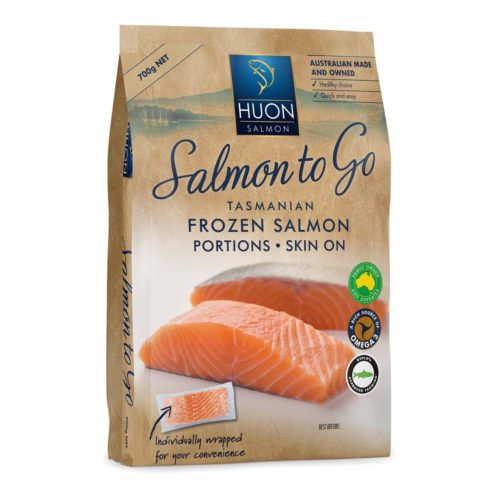 Is frozen packaged salmon healthy?