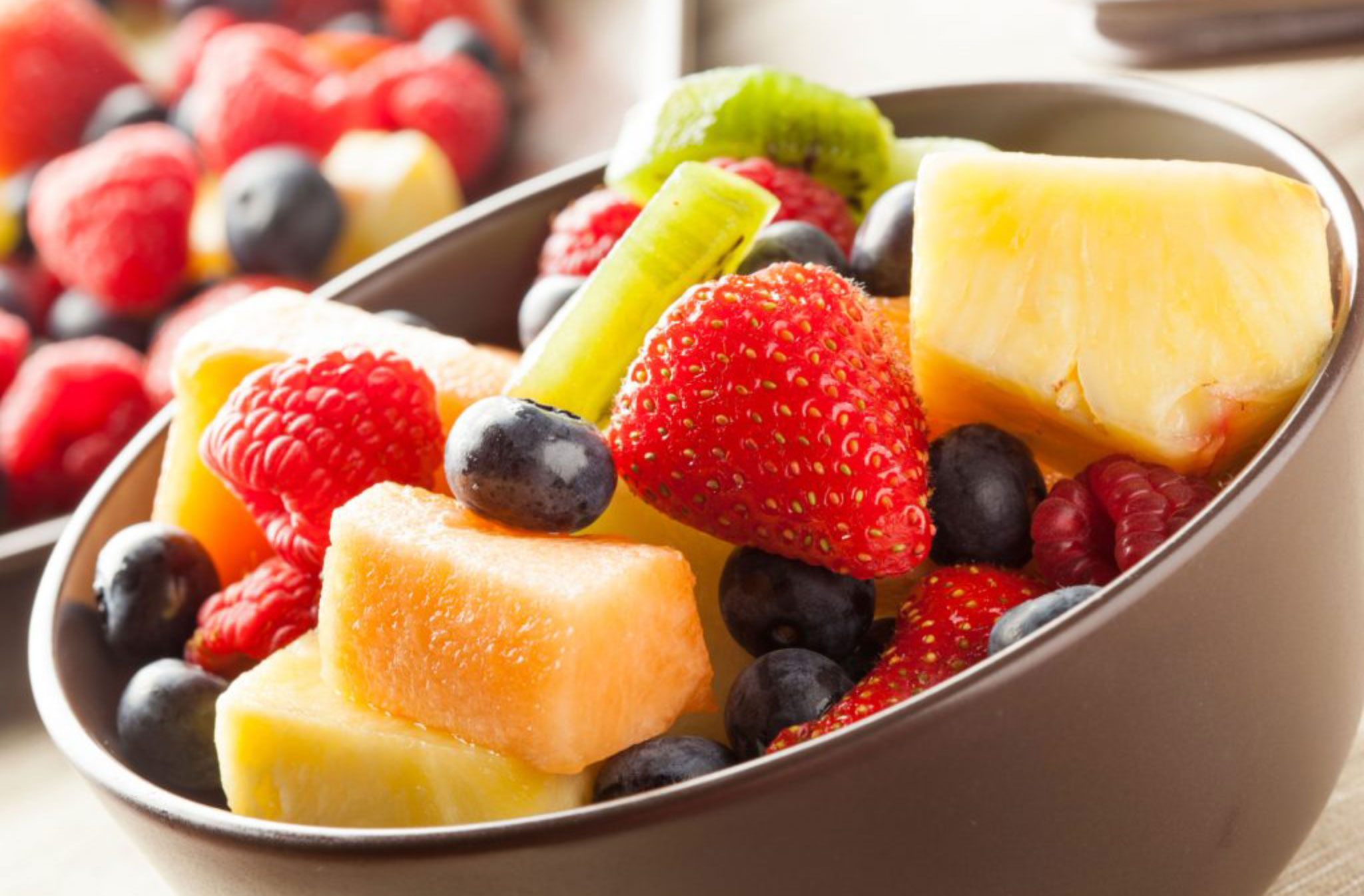 Is fruit salad a starter or dessert?