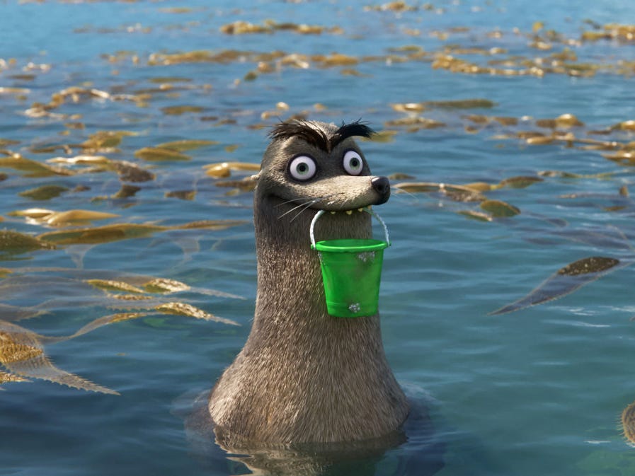 Is Gerald from Finding Dory autistic?