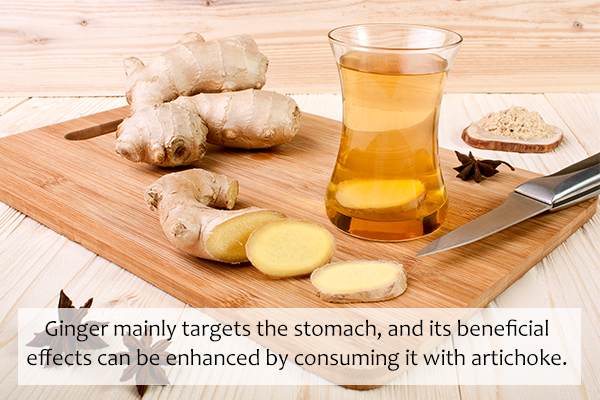 Is ginger good for bloating?