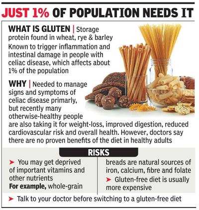 Is gluten-free OK for everyone?